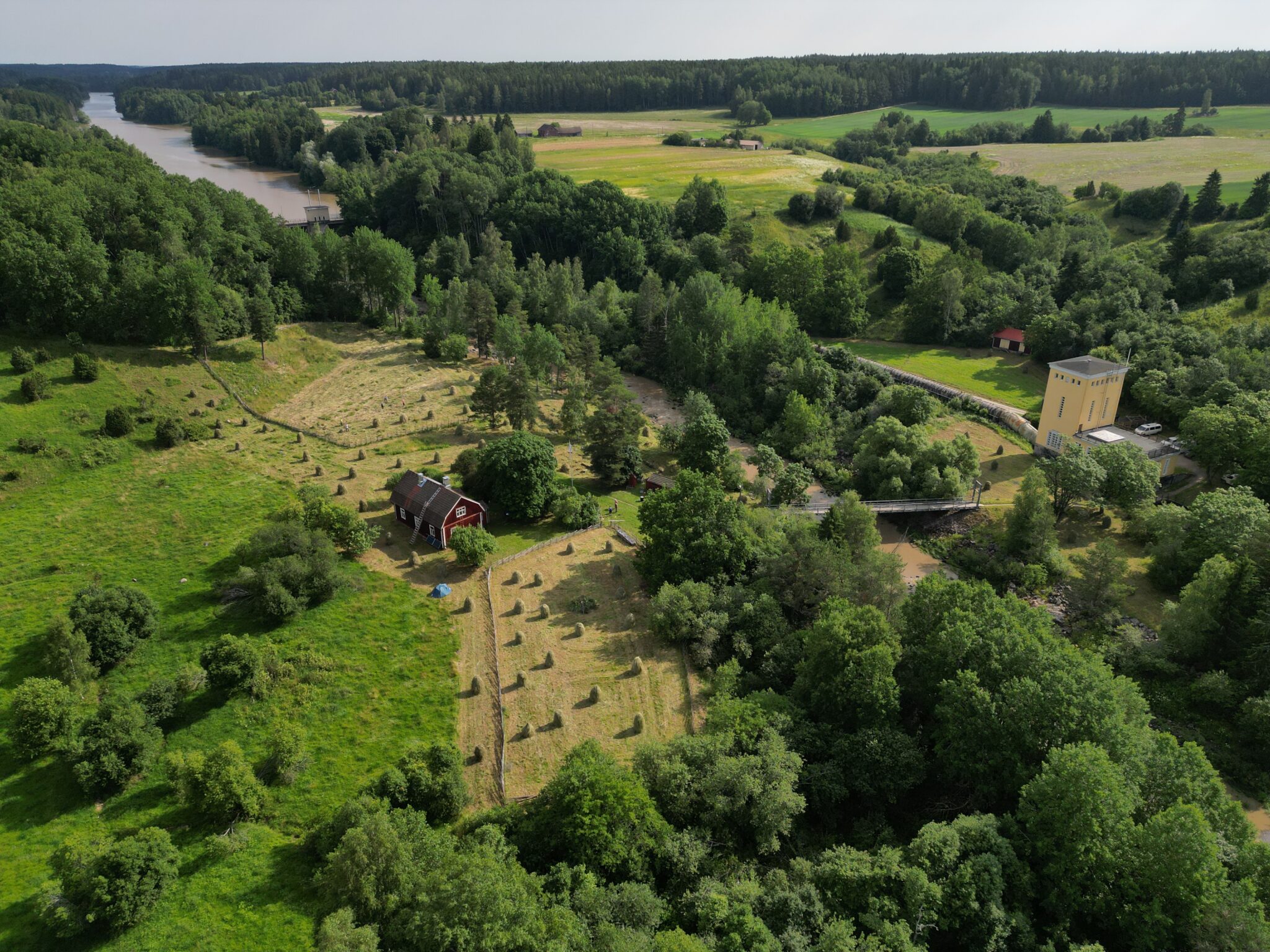 Askalan perinnemaisema-alue ilmakuvissa - Paimio